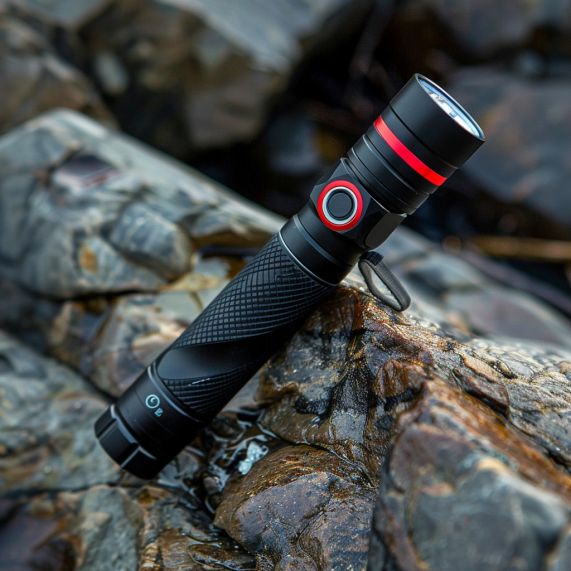 Quantum® Flashlight, Rechargeable, 6000 Lumen, Led Flashlight Official ...