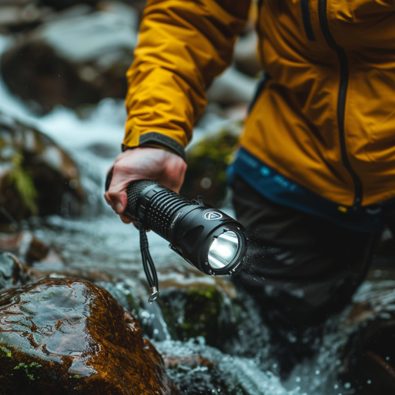 Quantum® Flashlight, Rechargeable, 6000 Lumen, Led Flashlight Official ...